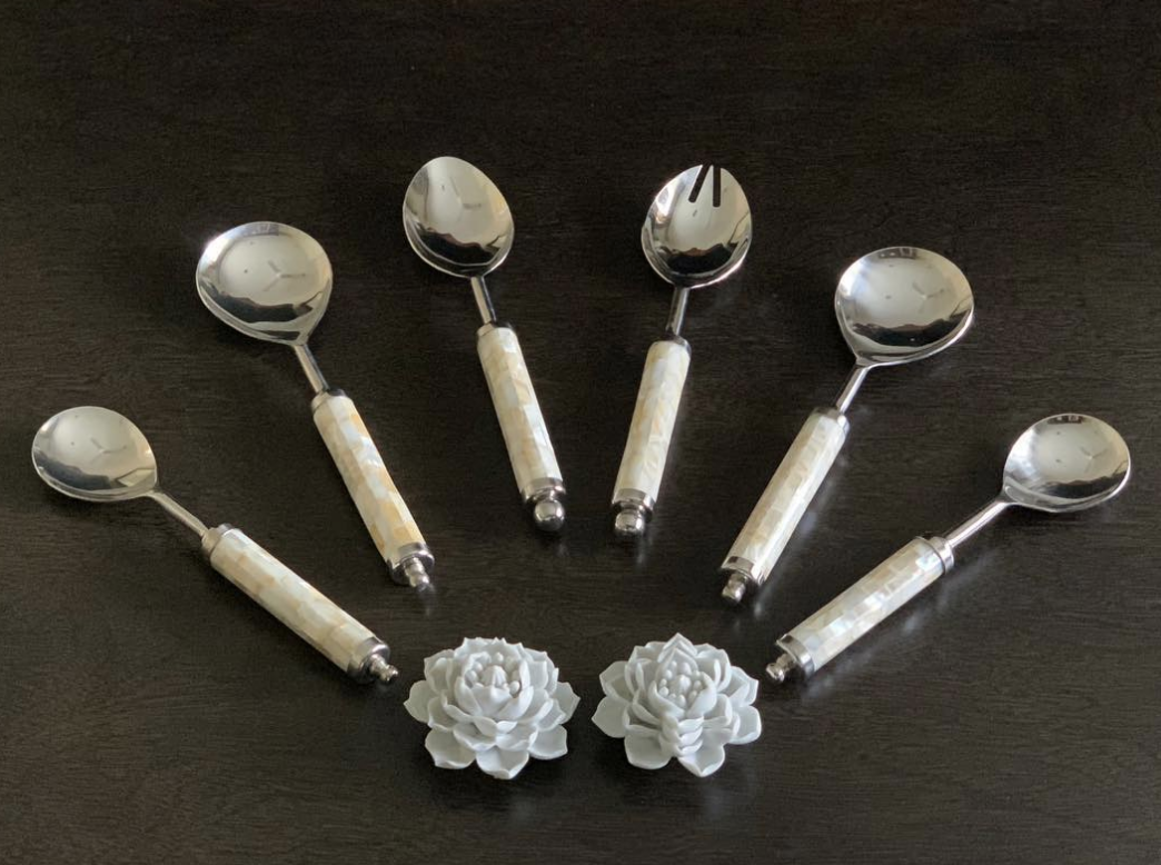 Pearl Serving Spoon Set – MerakiLily